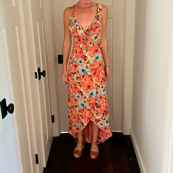 Privacy Please | Dresses | Privacy Please Wrap Maxi Dress | Poshmark